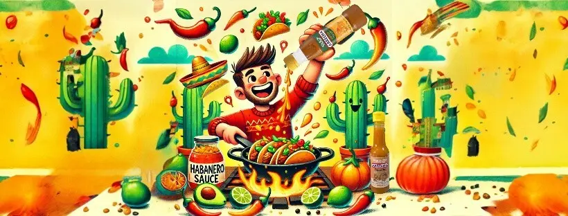 Tacos de Pollo con Salsa Habanero Arrecha – Receta Picosita